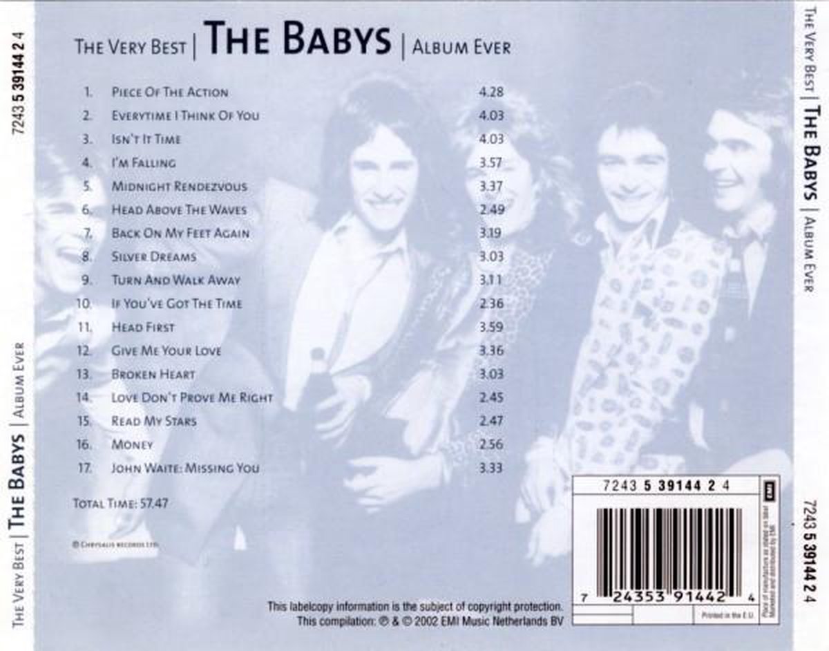 Very Best Album Ever, Babys | CD (album) | Muziek | bol.