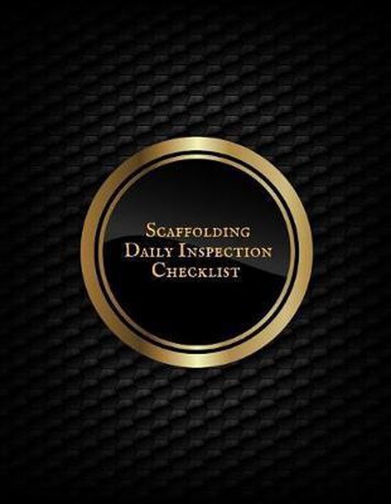 Scaffolding Daily Inspection Checklist, Jason Soft- | 9781074402044 ...