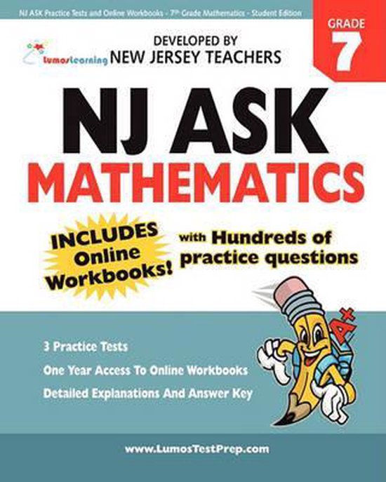 NJ Ask Practice Tests and Online Workbooks - 7th Grade Mathematics ...