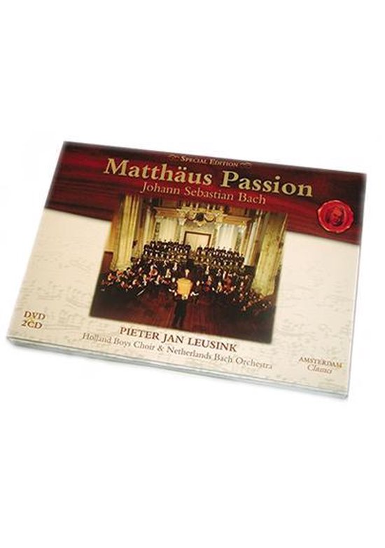 Matthaus Passion, Netherlands Bach Orchestra | Muziek | bol