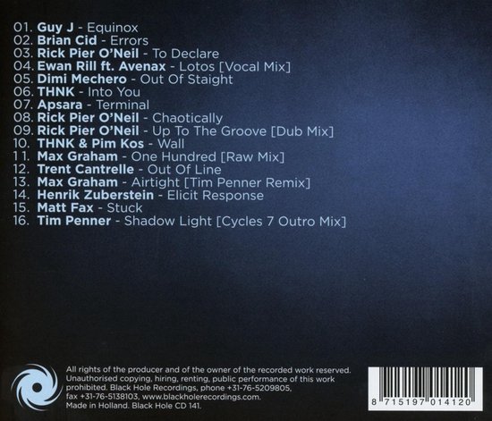 Cycles, Vol. 7, Max Graham | CD (album) | Muziek | bol