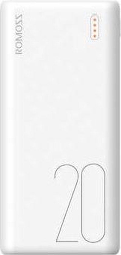 Romoss - Romoss Simple 20 Powerbank (20000mAh) | bol.com