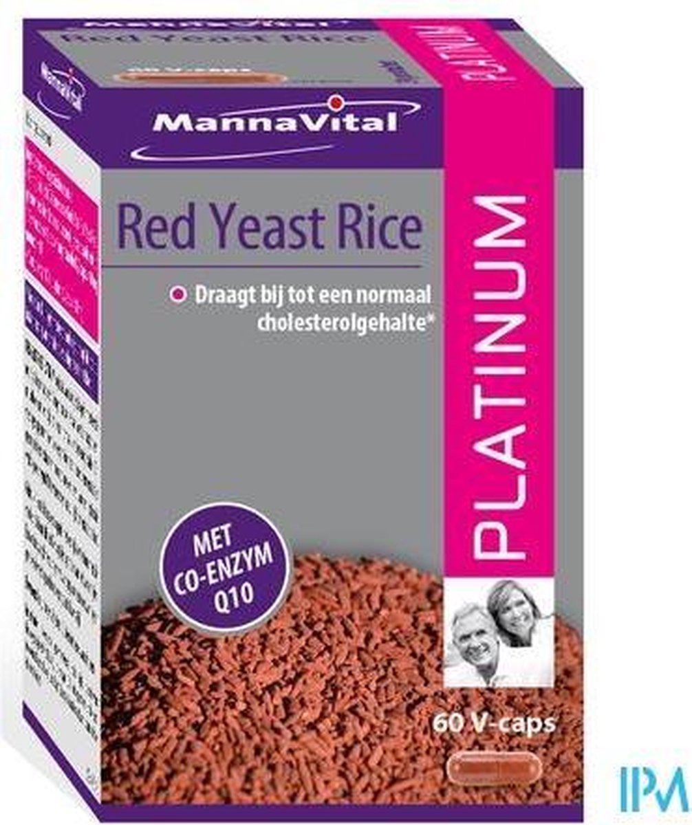 Mannavital Rode Rijst Gefermenteerd+co Enzyme Q10 | bol.com