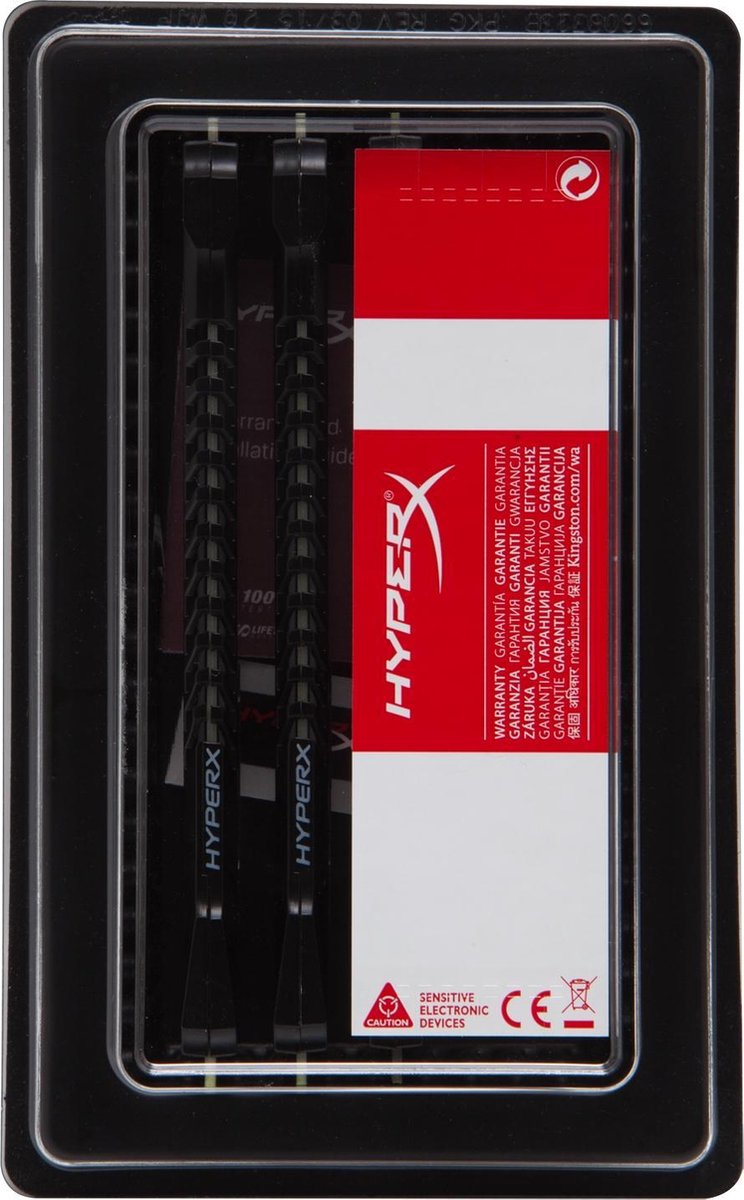 HyperX Savage Memory Black 16GB DDR4 2666MHz Kit geheugenmodule | bol.com