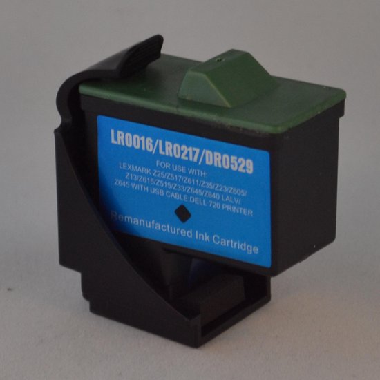 Lexmark nr. 16 (10N0016) - Inktcartridge / Zwart (huismerk) | bol