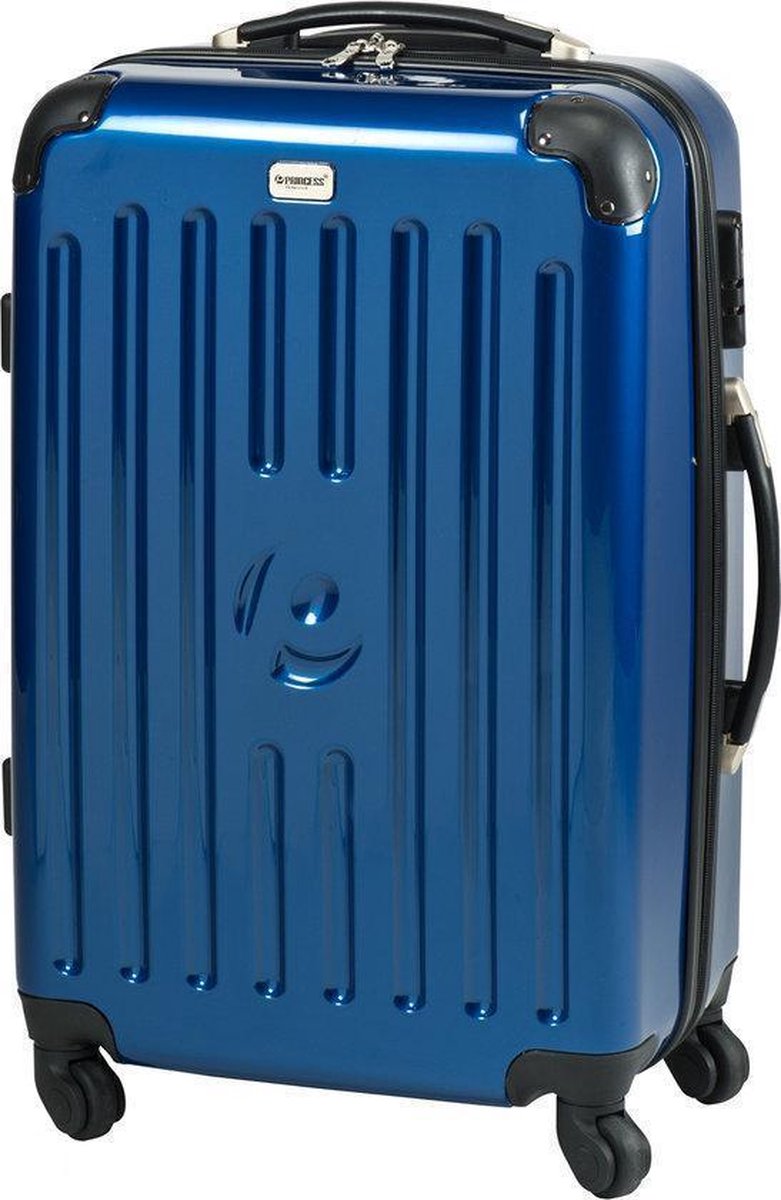 Princess New York ABS/PC Koffer - Medium - Blauw | bol.com
