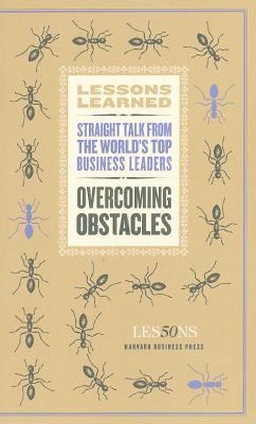 Overcoming Obstacles | 9781422139820 | Fifty Lessons | Boeken | bol.com