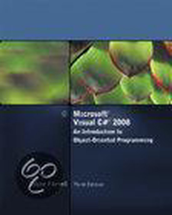 Microsoft Visual C 2008 An Introduction To Object Oriented Programming Bol