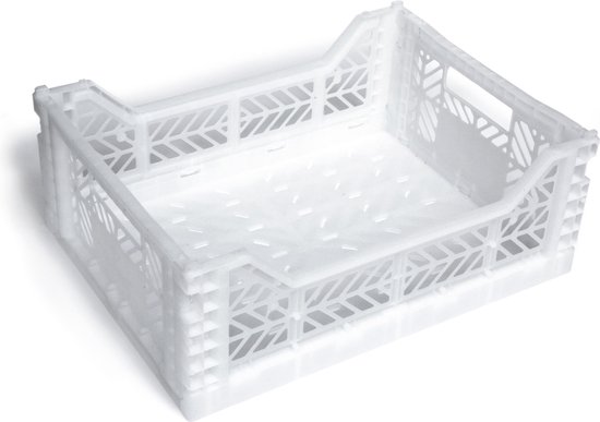 Surplus Klapbox midi - 40 x 30 cm - 14,5 l - Wit | bol.com