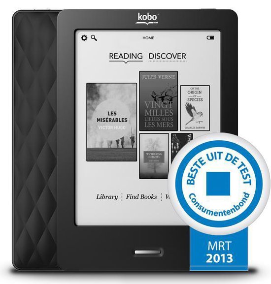 Kobo Touch eReader - zwart | 8713791005629 | Boeken | bol.com