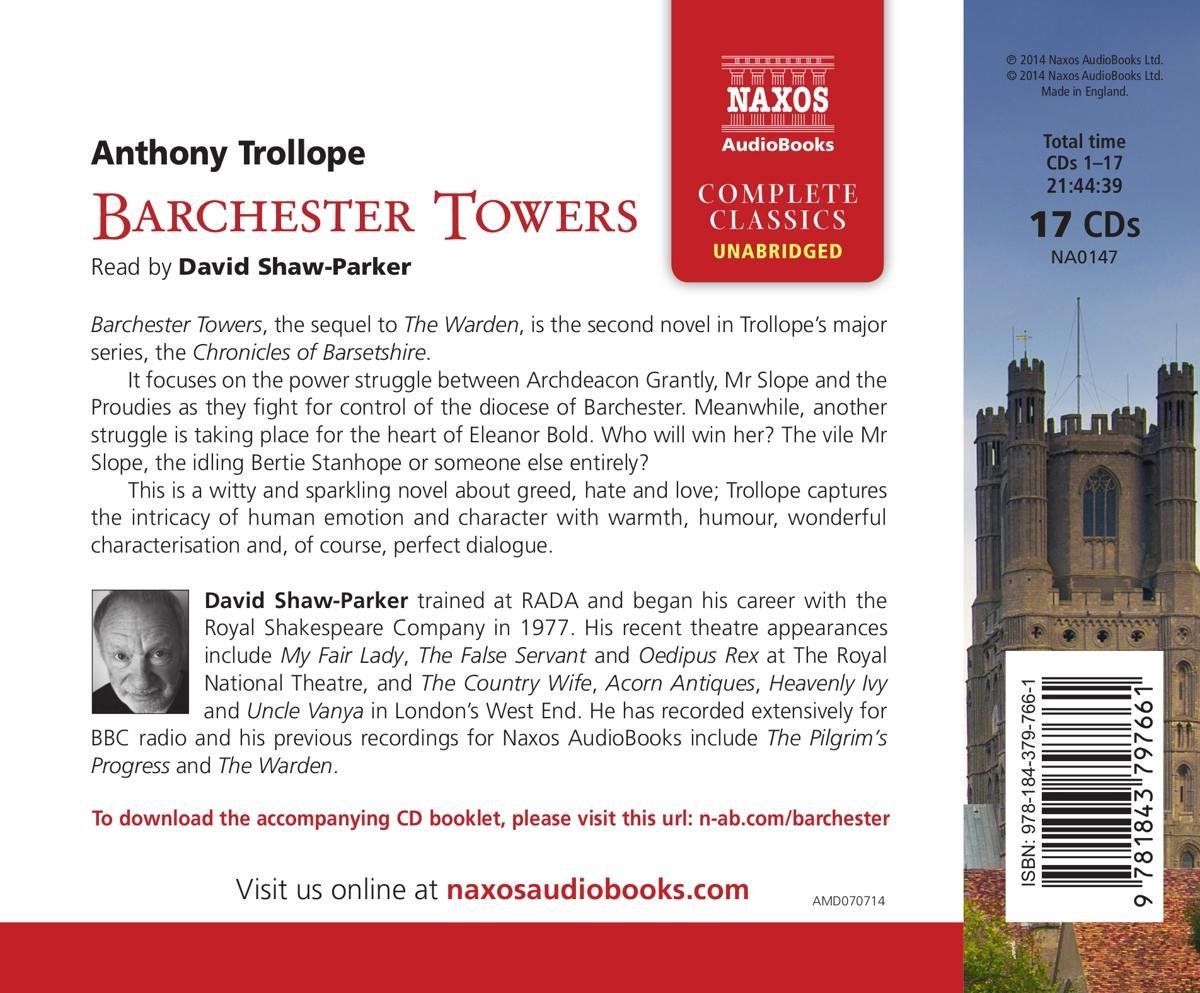 Barchester Towers, Audiobook | CD (album) | Muziek | bol.com