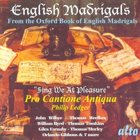 English Madrigals From The Oxford University Press, Pro Cantione ...
