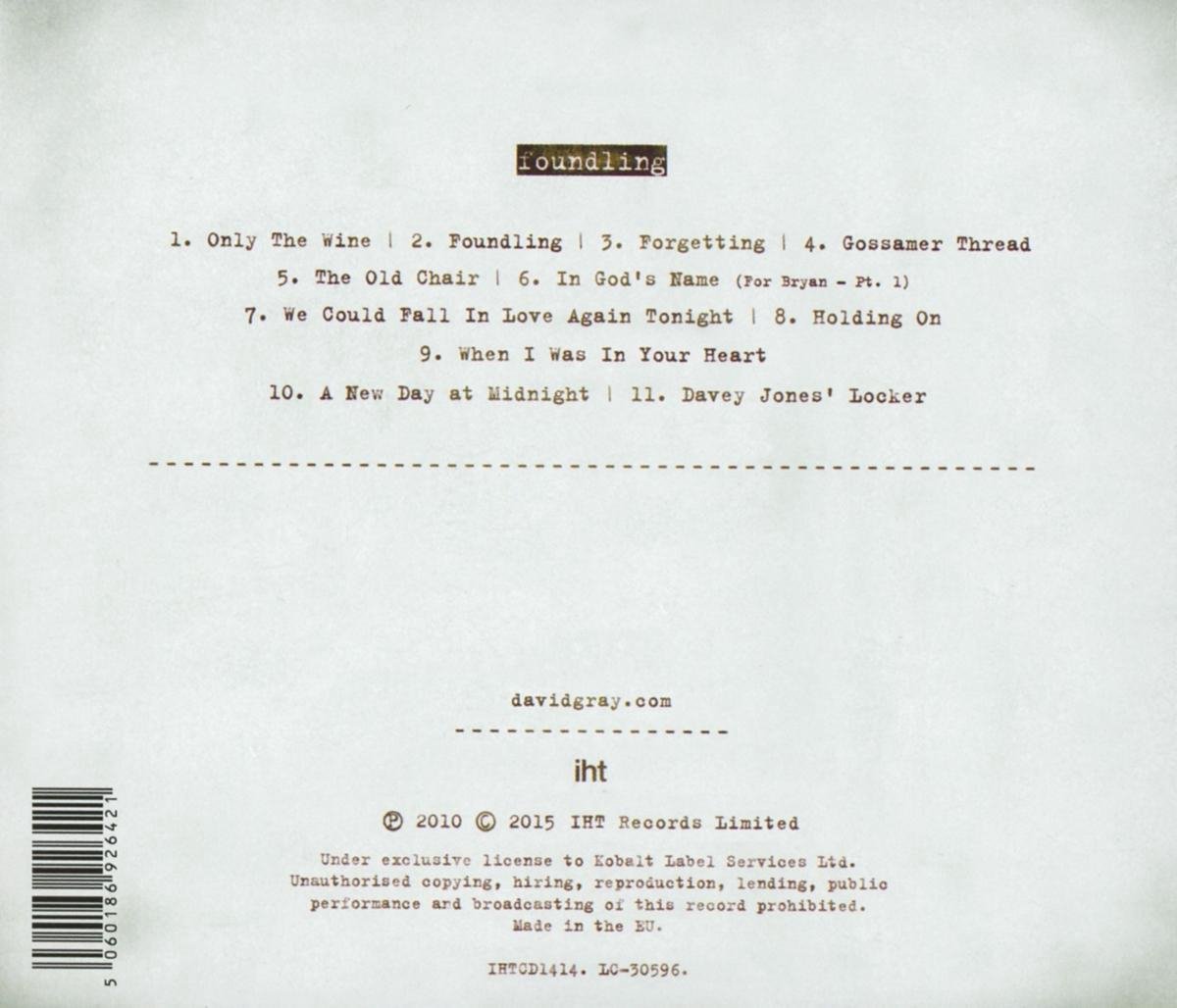 Foundling, David Gray | CD (album) | Muziek | bol.com