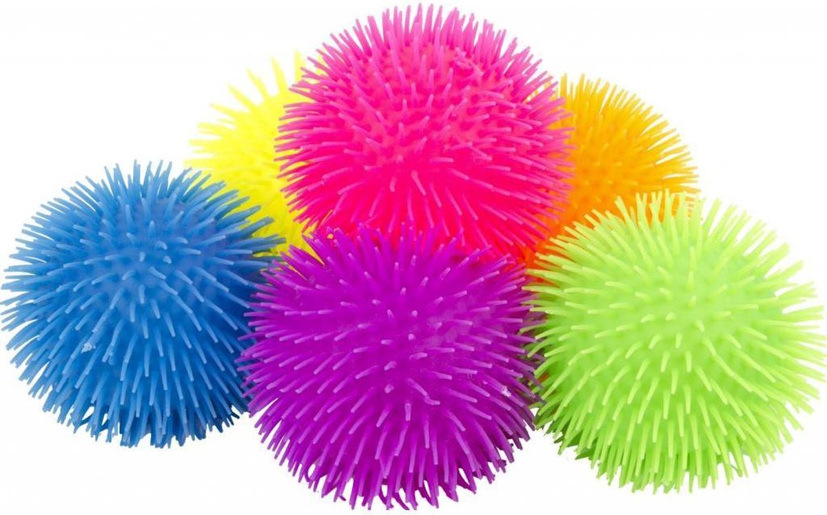 Johntoy Fluffy Ball 23 Cm Groen | bol.com