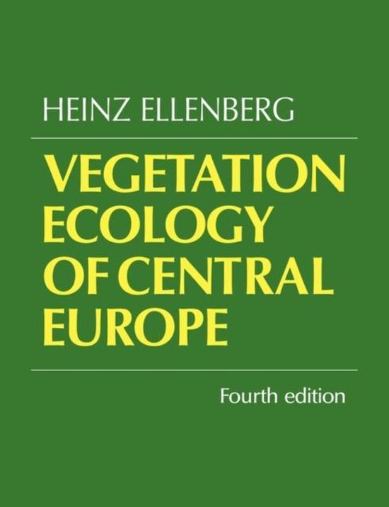 Vegetation Ecology of Central Europe | 9780521115124 | Heinz H ...