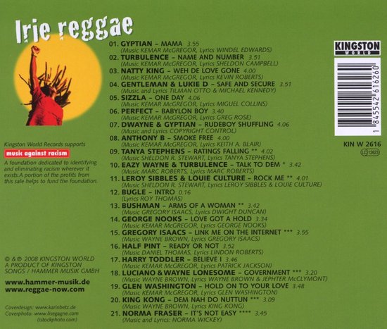 Irie Reggae, various artists | CD (album) | Muziek | bol