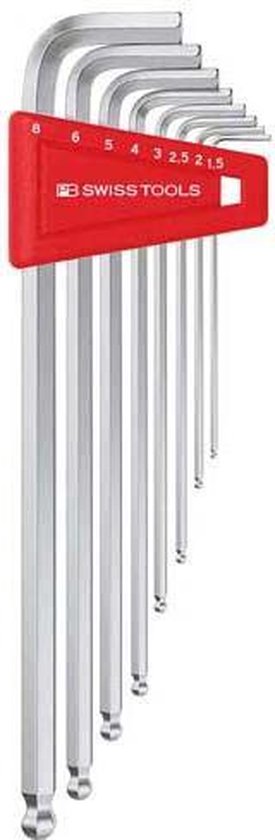 PB Swiss Tools Kogelkop-Inbussleutelset - PB 212.LH-5 - 6-delig | bol.com