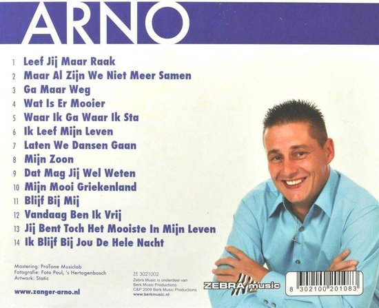 Leef Jij Maar Raak, Arno | Muziek | bol