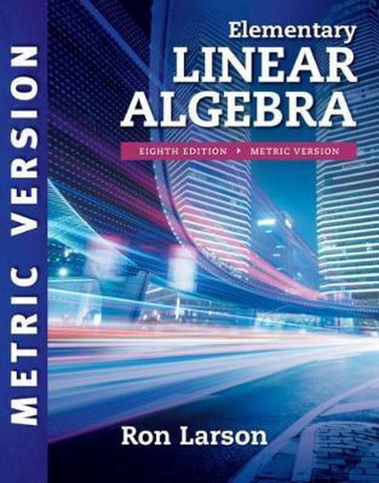 Elementary Linear Algebra, International Metric Edition | 9781337556217 ...