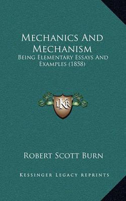 Mechanics and Mechanism | 9781164845522 | Boeken | bol.com