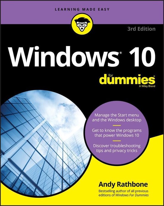 Windows 10 For Dummies (ebook), Andy Rathbone | 9781119470915 | Boeken ...