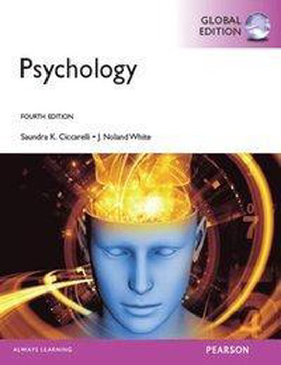 Psychology, Global Edition | 9781292059853 | Saundraciccarelli | Boeken ...
