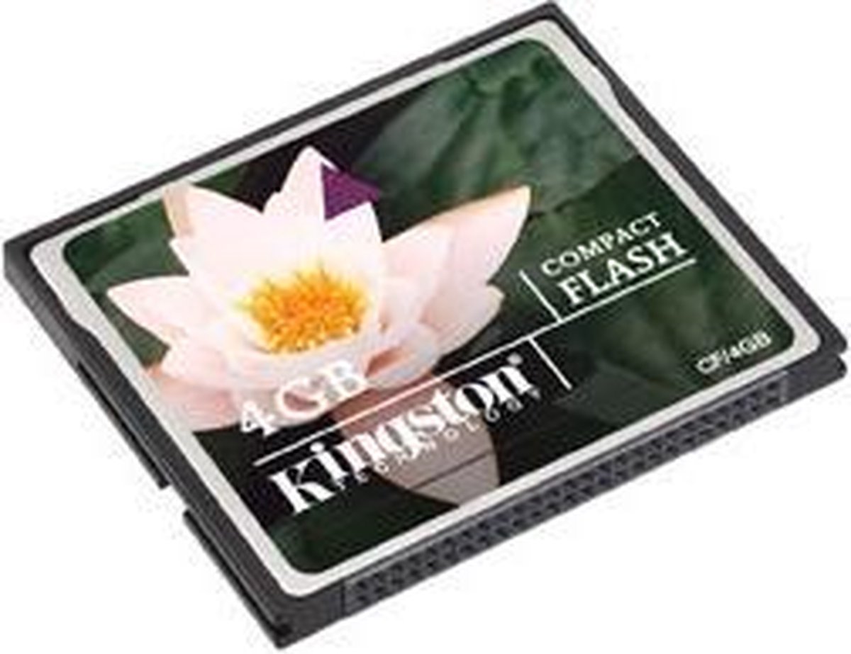 Kingston CompactFlash Card 4GB - geheugenkaart | bol.com