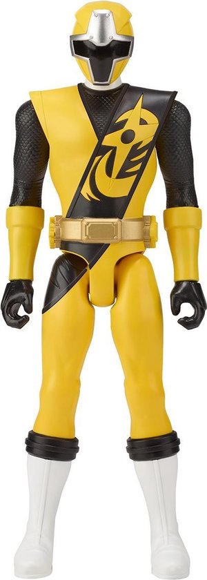 Power Ranger Ninja Steel Actiefiguur 30cm-Geel | bol