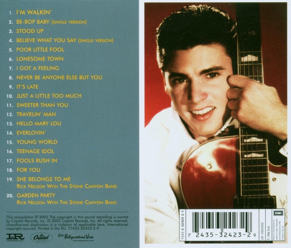 Greatest Hits, Ricky Nelson | CD (album) | Muziek | bol.com