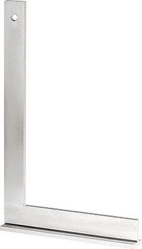 Blokwinkelhaak met aanslag Staal verzinkt 250x160mm FORMAT | bol