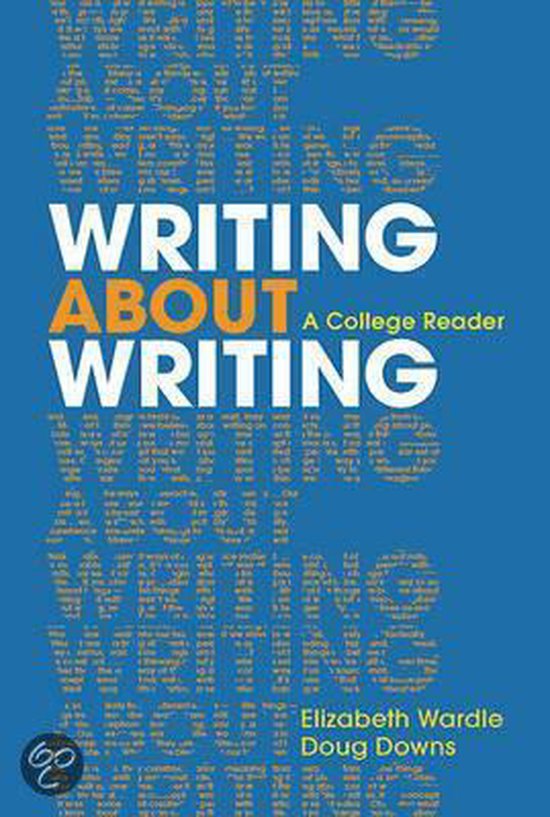 Writing about Writing | 9780312534936 | University Elizabeth Wardle ...