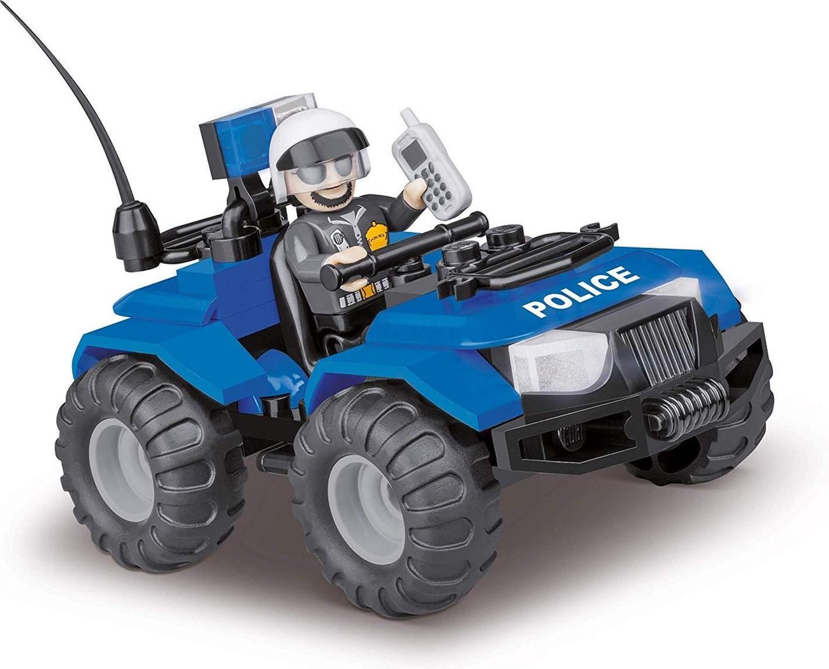 Cobi 62 Pcs Action Town /1547/ Atv Police Patrol | bol.com