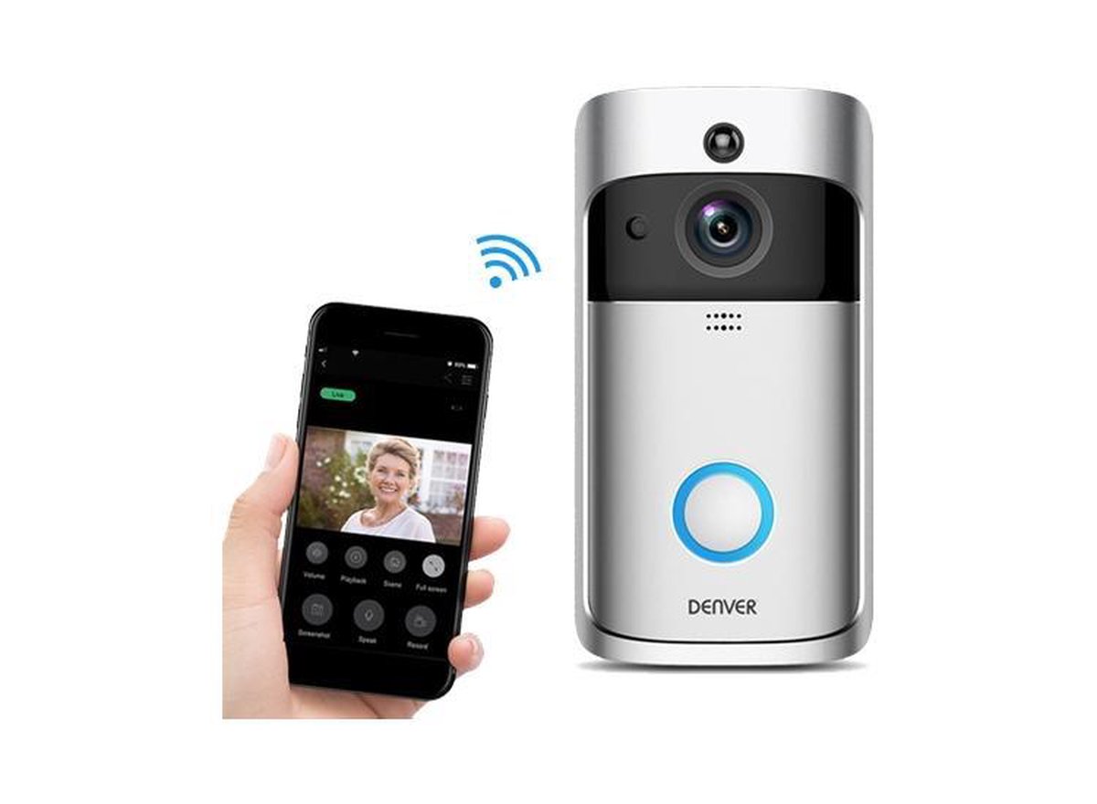 DENVER VDB-110 Deurbel met Camera | bol