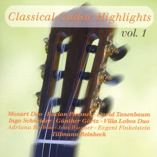 Classical Guitar Highlights Vol. 1, V/a | CD (album) | Muziek | bol.com