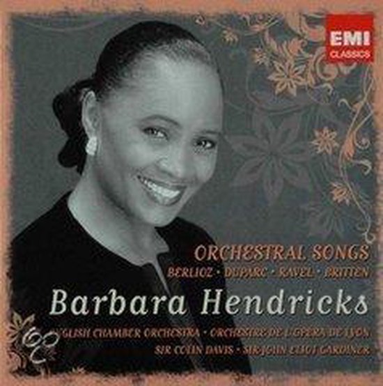 Orchestral Songs, Barbara Hendricks | CD (album) | Muziek | bol