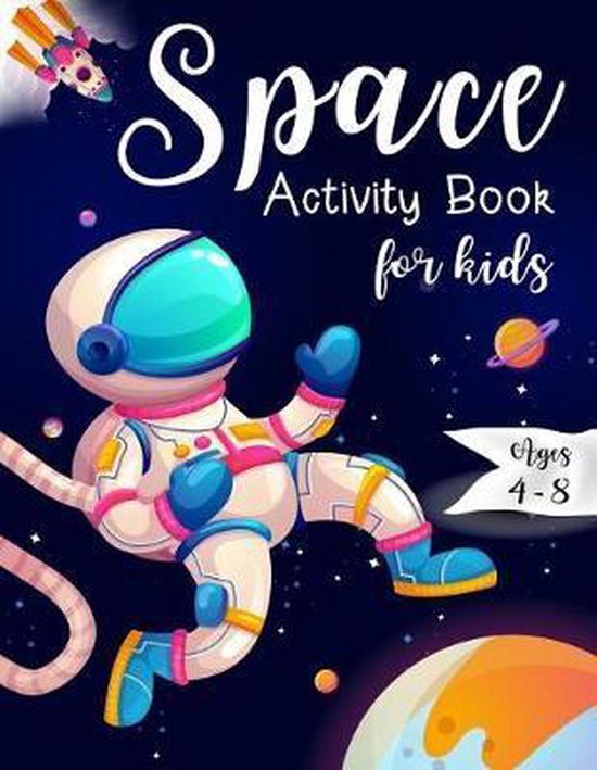 Space Activity Book for Kids Ages 4-8, K Imagine Education ...