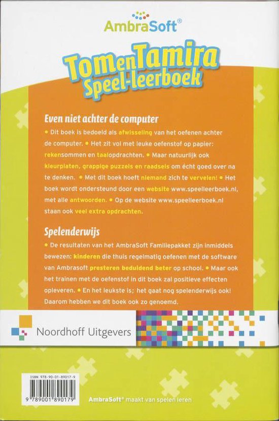 Gr 4 AmbraSoft Tom en Tamira Speelleerboek | bol