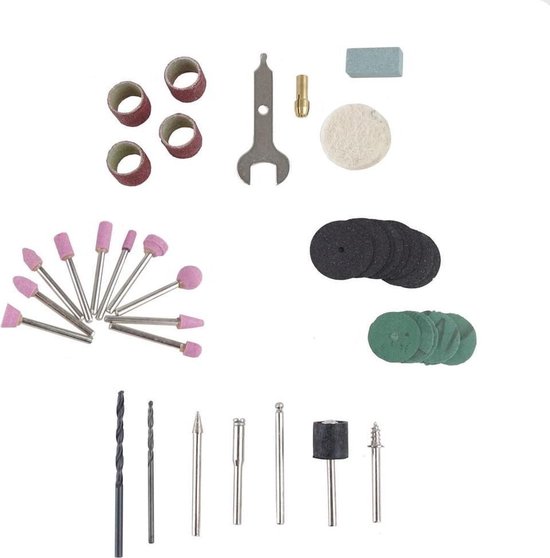 Multitool Set Met Accessoires - Frees Polijst / Accessoireset - Polijst ...