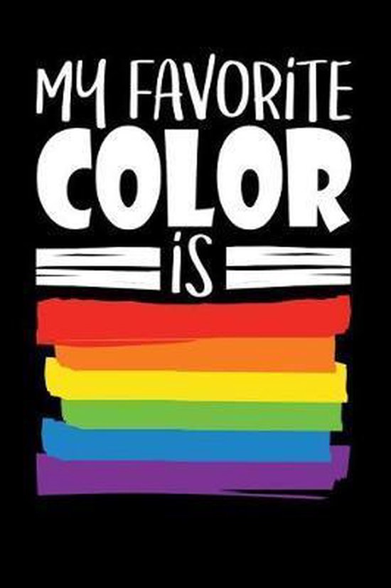 My Favorite Color Is Prideful Prints 9781073687473 Boeken