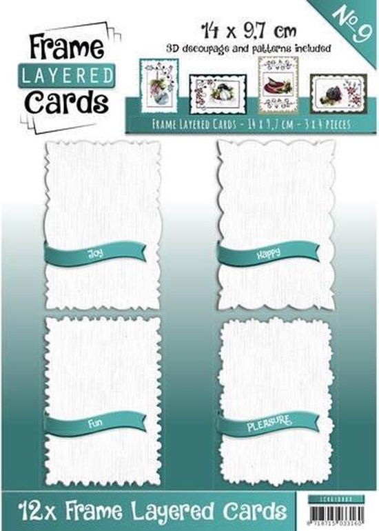 Omlijsting Gelaagde Kaarten 9 - A6 | bol