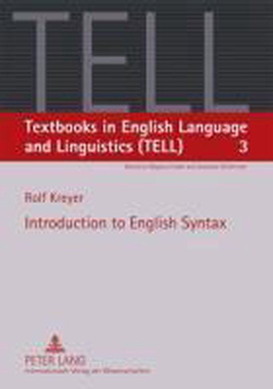 Introduction to English Syntax | 9783631559611 | Rolf Kreyer | Boeken | bol