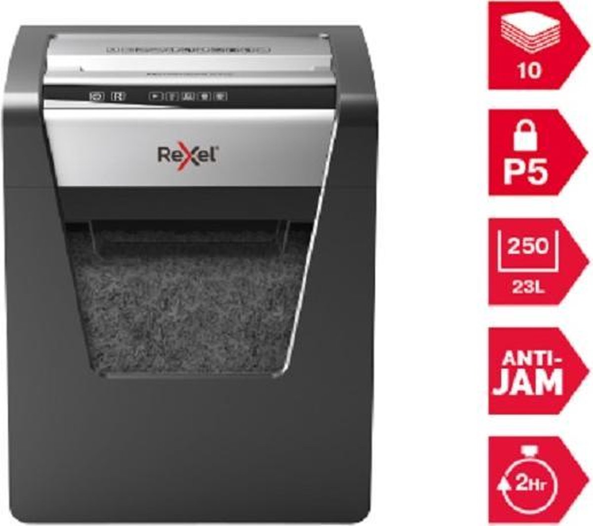 Rexel Shredder Momentum M510 Niveau de sécurité P-5! | bol.com
