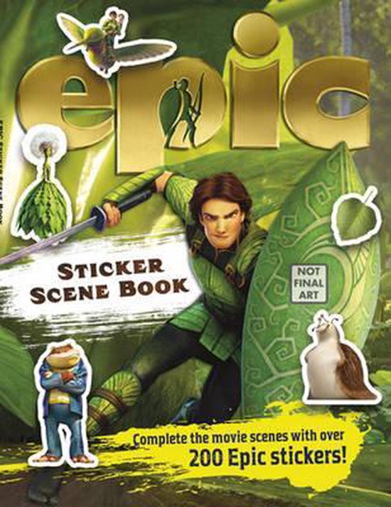Epic Sticker Scene Book, Lisa Regan | 9781780973241 | Boeken | bol.com