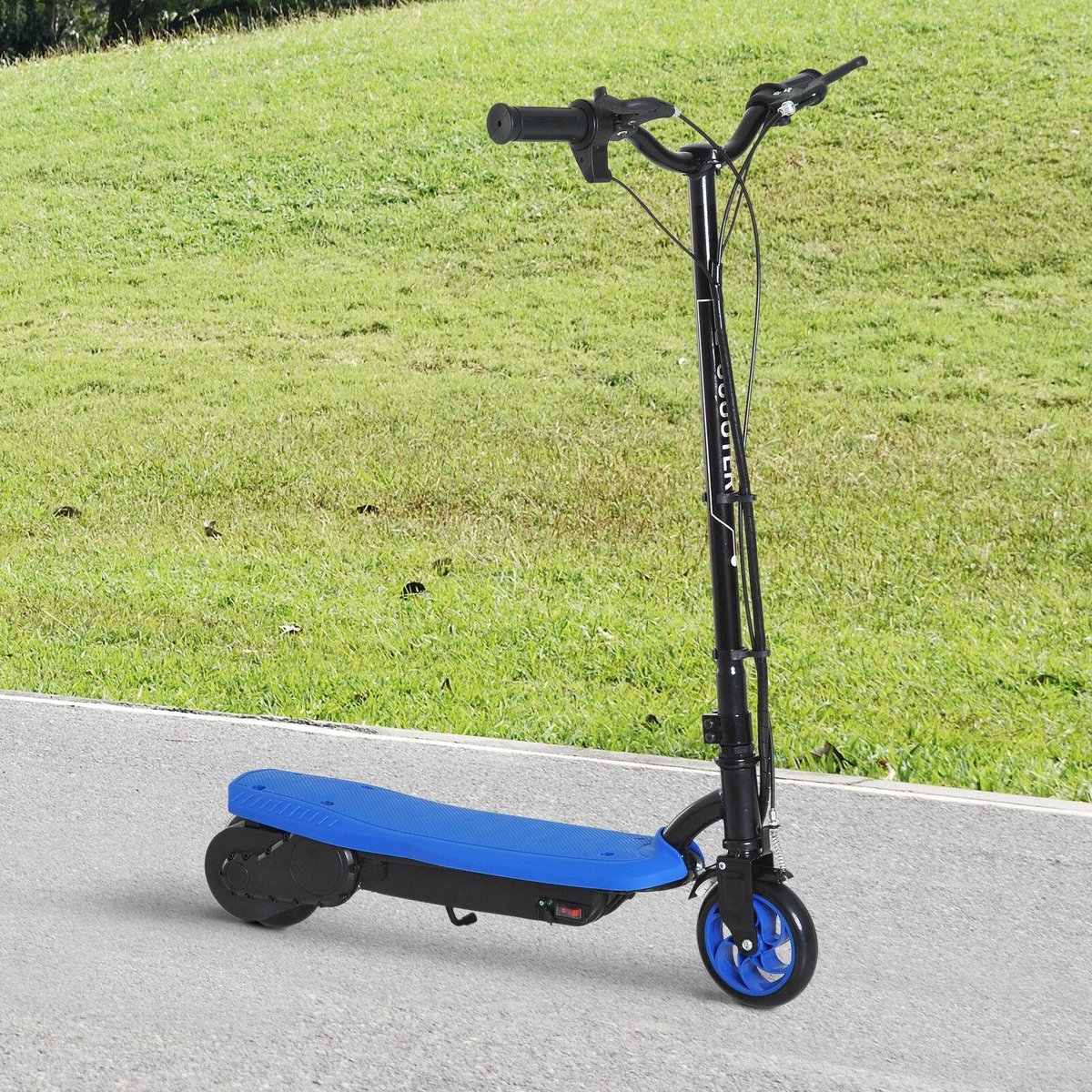 HOMCOM® Electrische Step / E-Scooter Blauw | bol