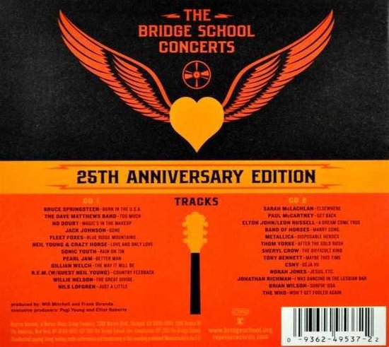 The Bridge School Concerts (25th Anniversary Edition), various artists | Muziek | bol