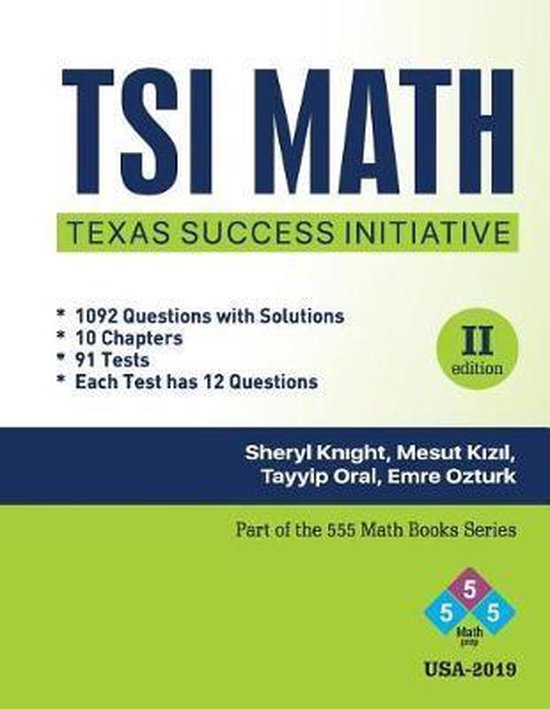 TSI Math | 9781977661616 | Tayyip Oral | Boeken | bol.com