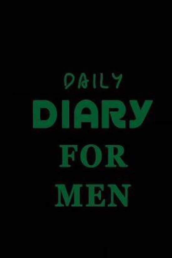 Daily Diary For Men, Dartan Creations+ | 9781544756028 | Boeken | bol.com