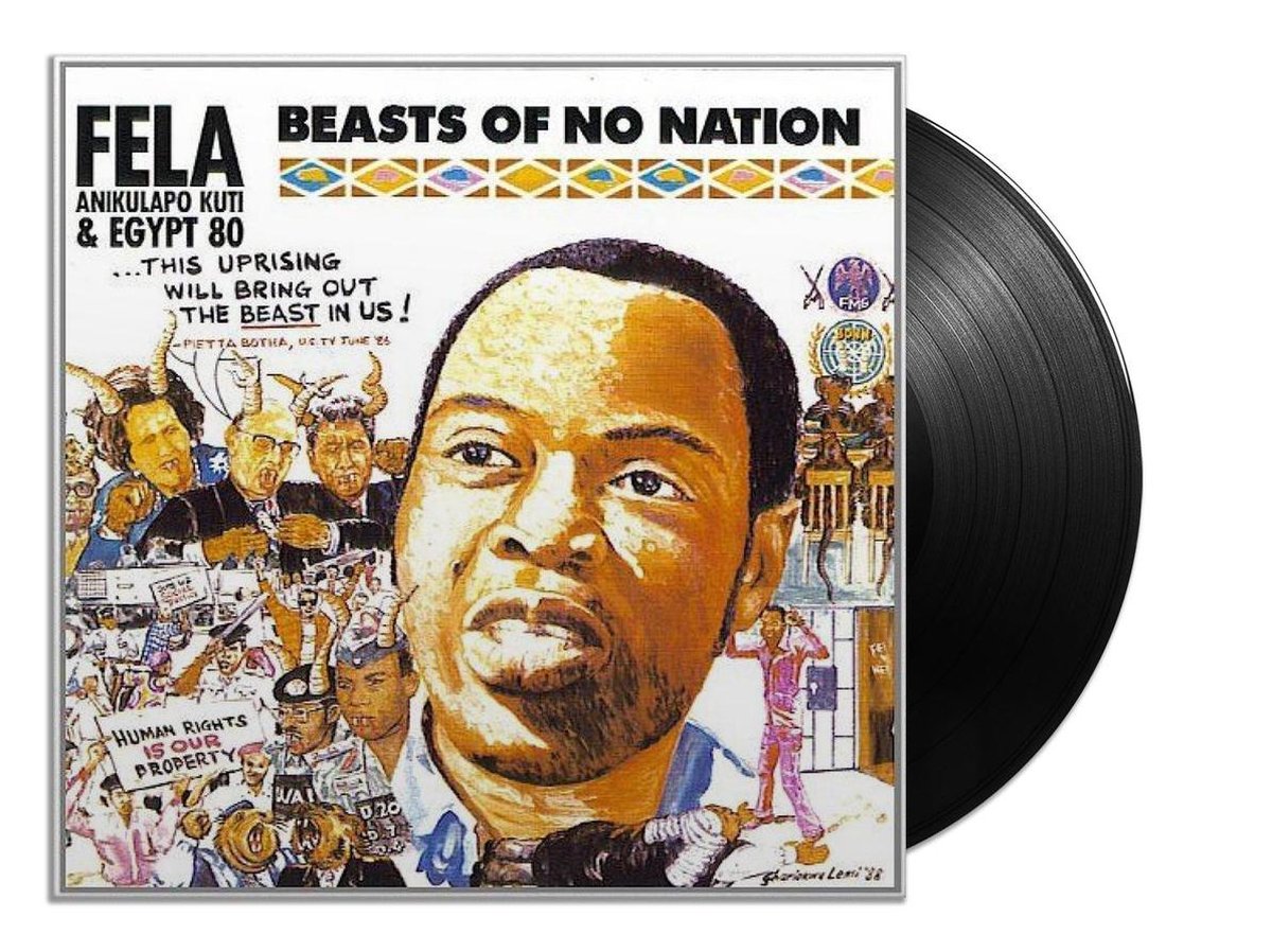 Fela Kuti - Beasts Of No Nation (LP), Fela Anikulapo Kuti & Egypt 80 ...