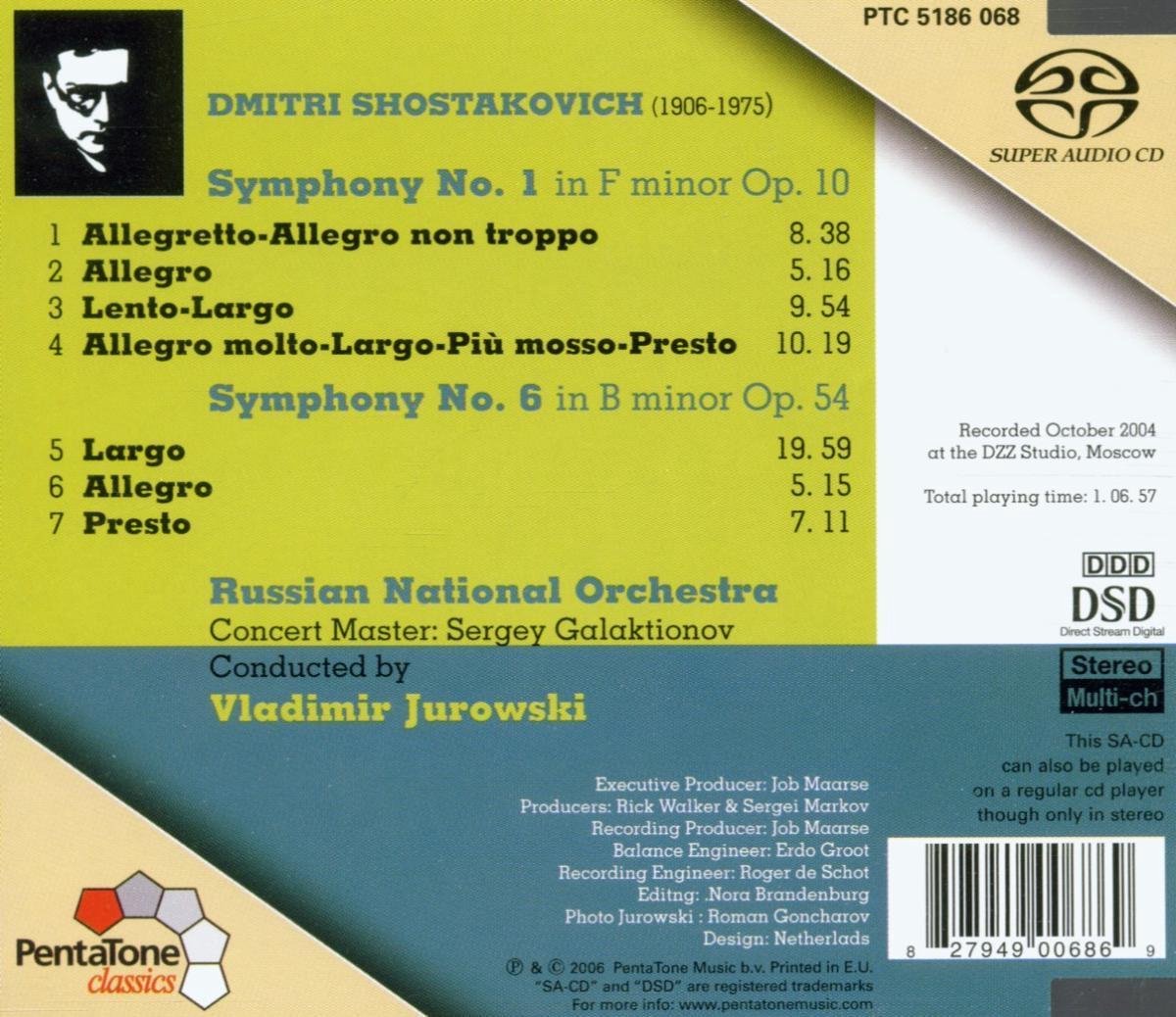 Russian National Orchestra, Vladimir Jurowski - Shostakovich ...