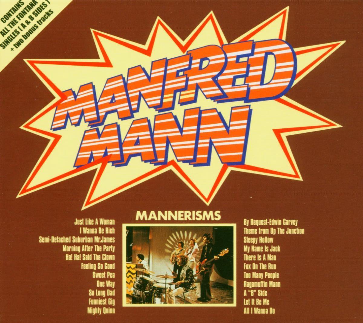 Mannerisms, Manfred Mann | CD (album) | Muziek | bol.com